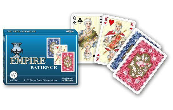 Karty Pasjans Empire - Tradycja i Jakość od Piatnik | Twoja Kolekcja Gier